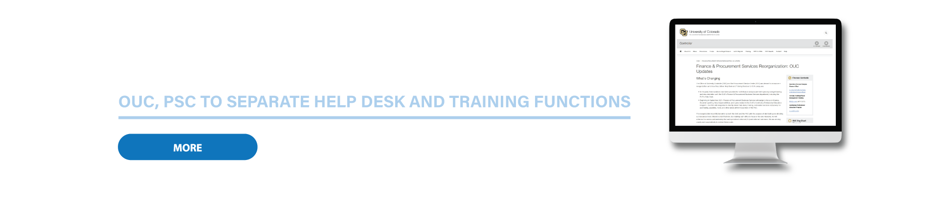 OUC Home | University of Colorado